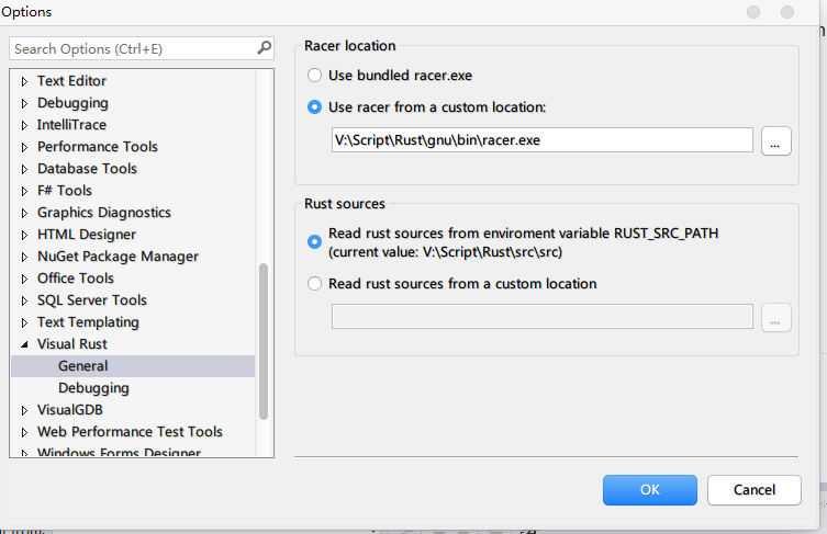 visual studio · rust